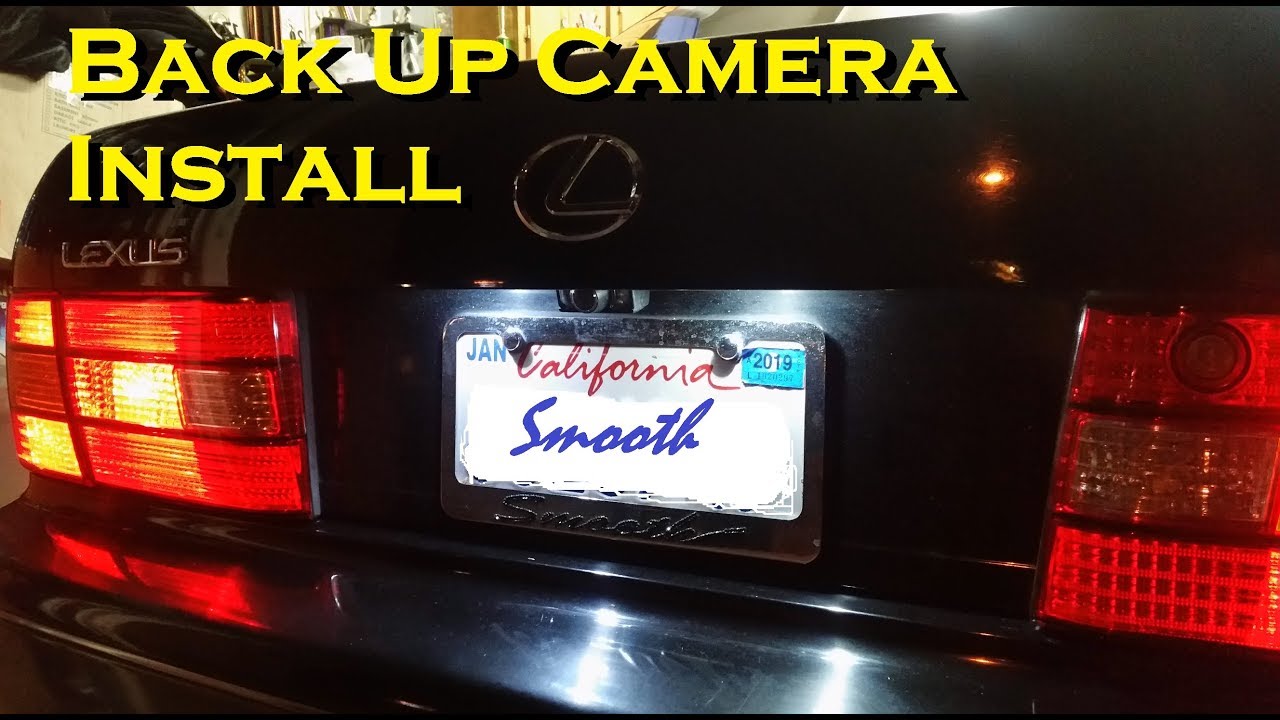 Lexus LS400 Back Up Camera - YouTube
