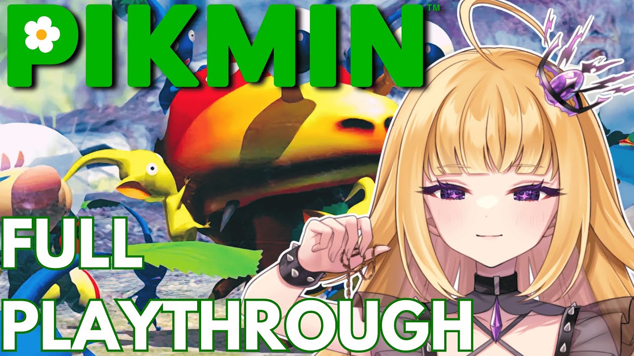 【PIKMIN】CUTE CREATURES GET THROWN BY ALIEN MAN【FULL PLAYTHROUGH】 - YouTube