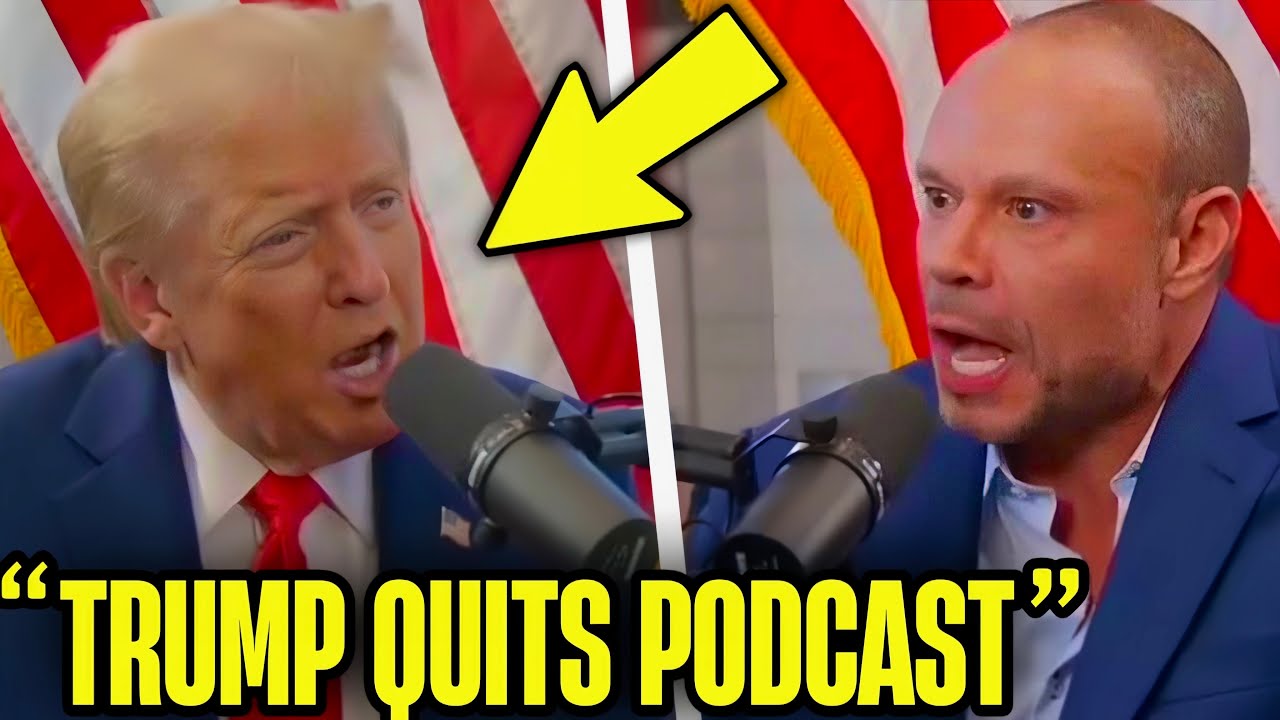 Trump ABRUPTLY QUITS Interview, STUNS MAGA Podcaster! - YouTube