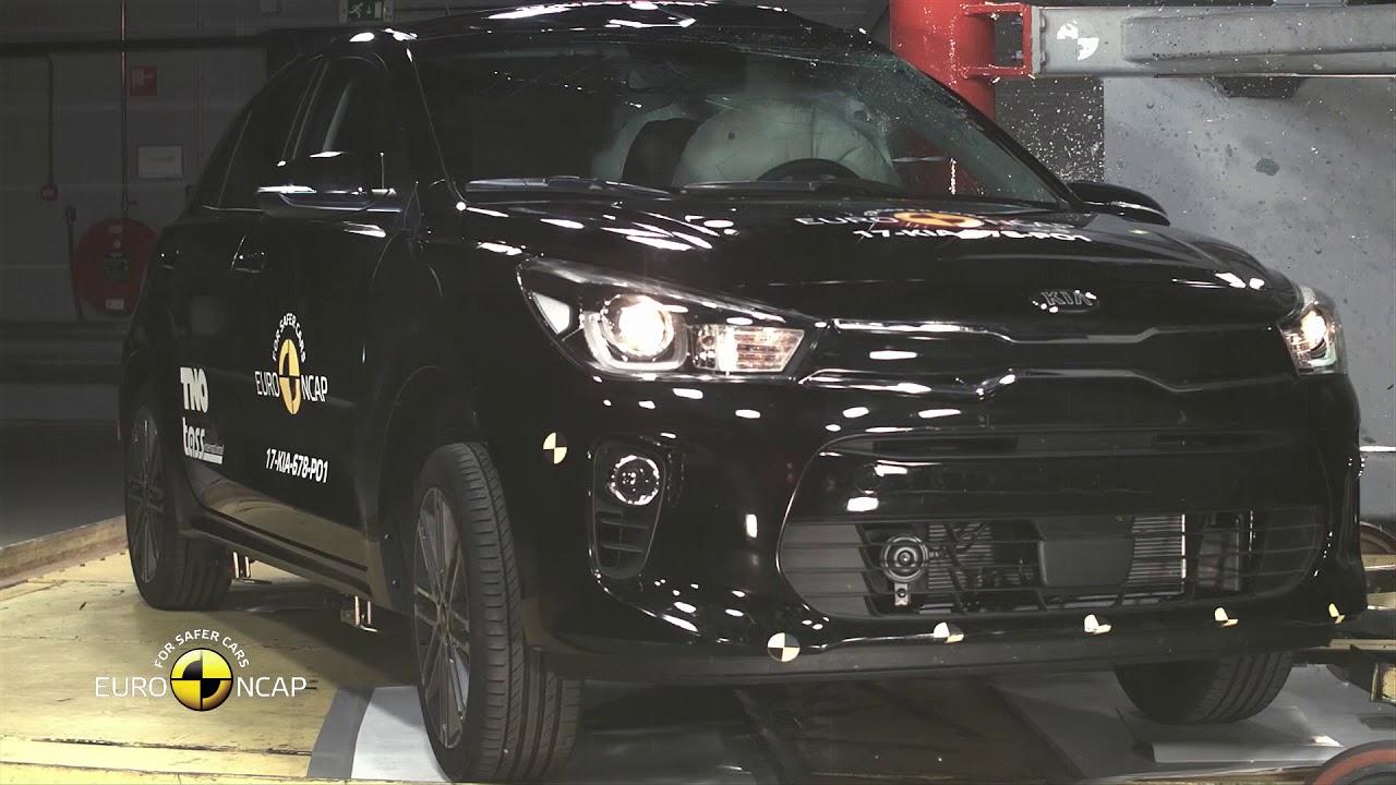 Kia Rio - Crash Tests 2017 - YouTube