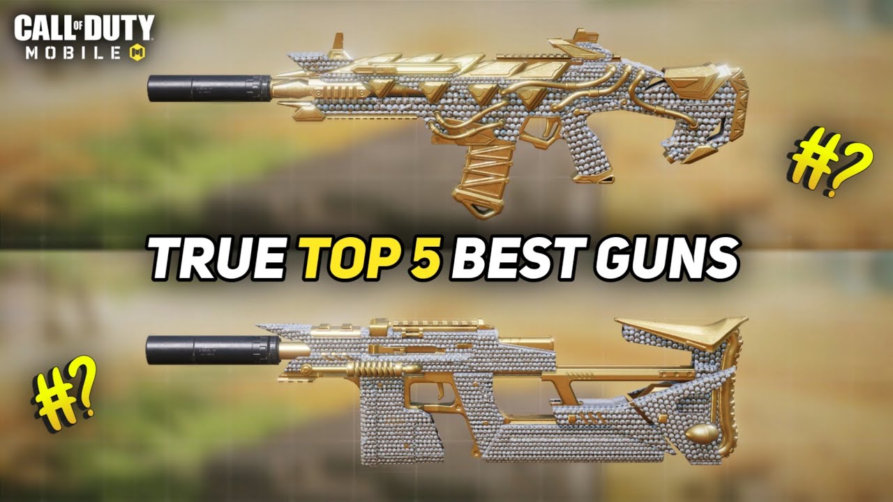 True Top 5 best Guns in Cod Mobile Season 8 #codm - YouTube