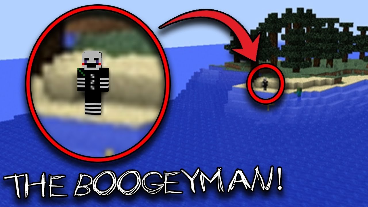 I found The Boogeyman on this Minecraft World... What does he want ...