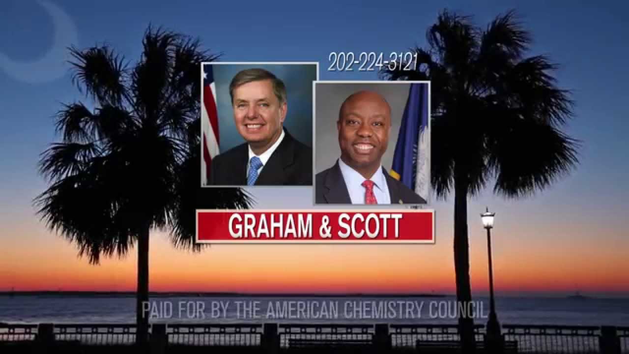Support for Sen. Lindsey Graham (R-SC) and Sen. Tim Scott (R-SC) - YouTube