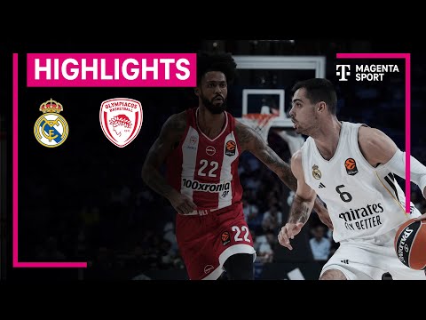 Real Madrid - Olympiakos Piräus | EuroLeague | MAGENTA SPORT