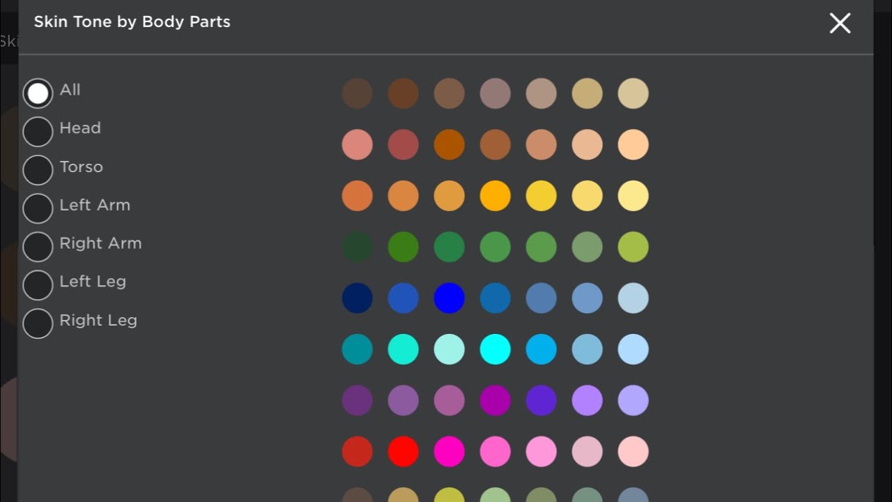 How to get more Skin tones in Roblox (VERY EASY) - YouTube