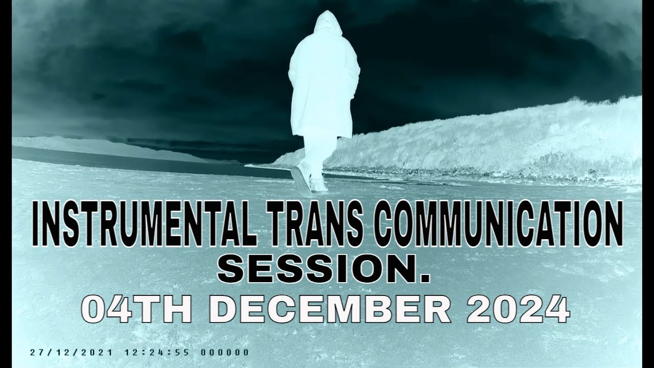 Instrumental Trans Communication Session 4 /12/2024 APPYDROID Ghost Box ...