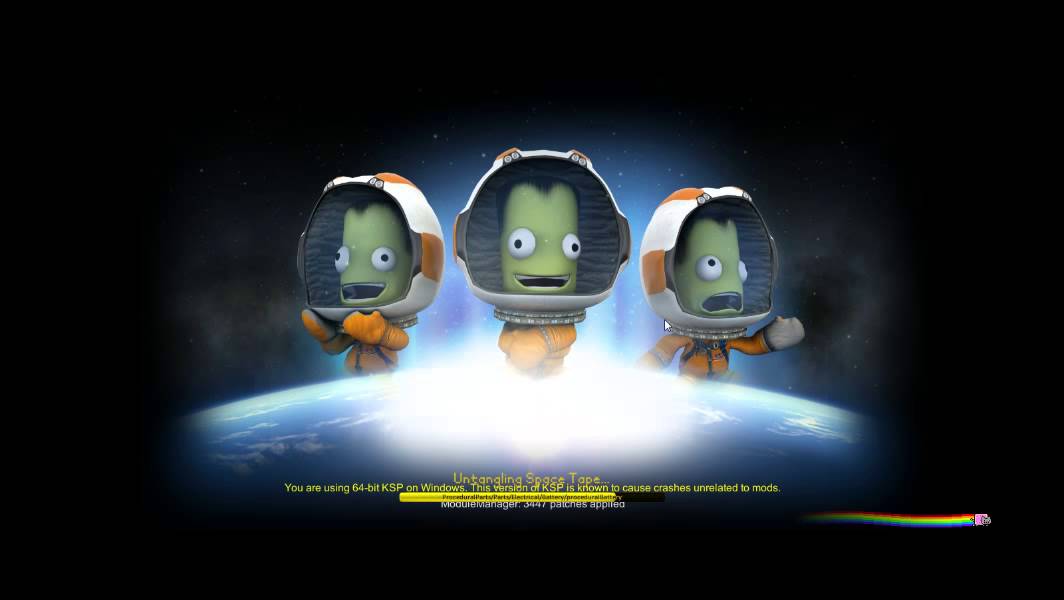 Loading KSP (Kerbal Space Program) with DDS installed. - YouTube