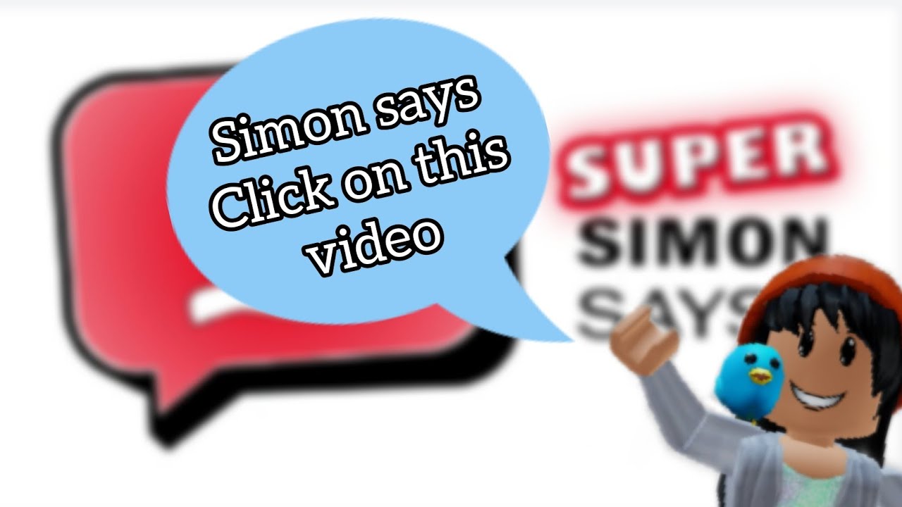 I played the Classic Roblox Game Simon Says|Roblox - YouTube