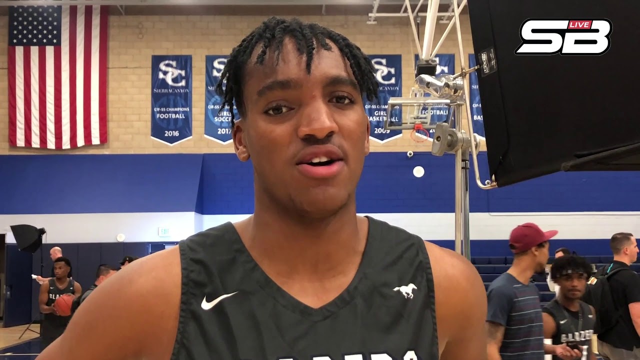 Sierra Canyon forward Terren Frank previews Trailblazer boys basketball ...