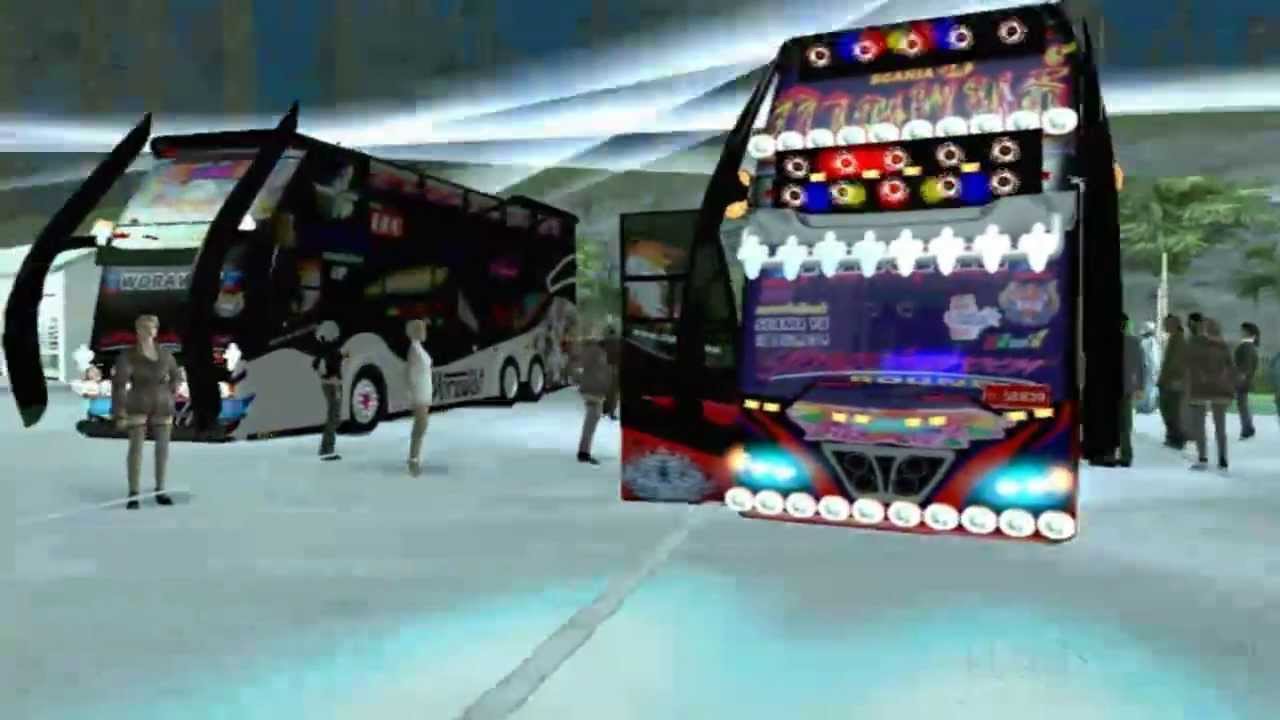 ModGta Bus And Car Thai ProMote (บัสเทค ปตท) #1 - YouTube