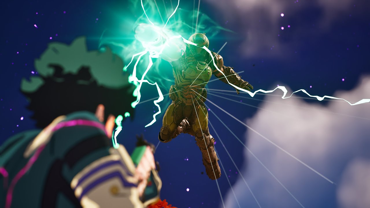 DOOM Slayer Fortnite MHA Mythic - YouTube