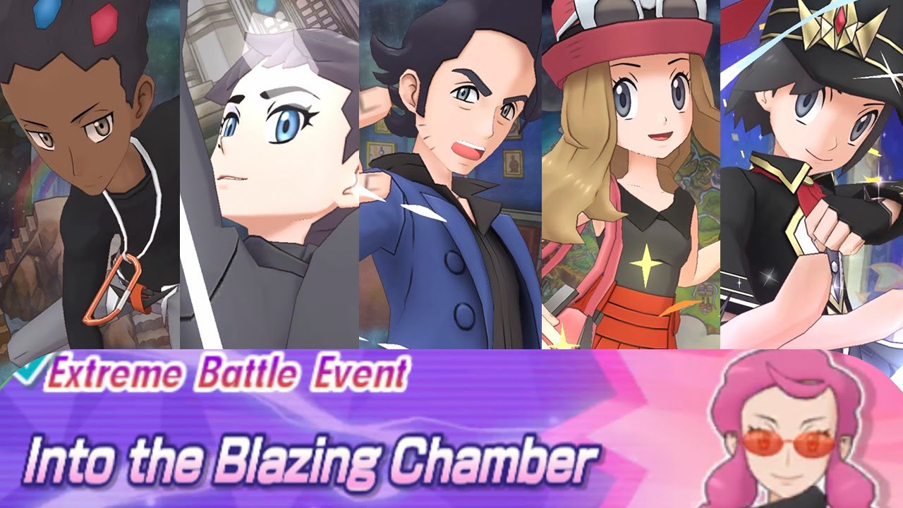 Into the Blazing Chamber Malva Extreme Battle Team Examples | Pokémon ...