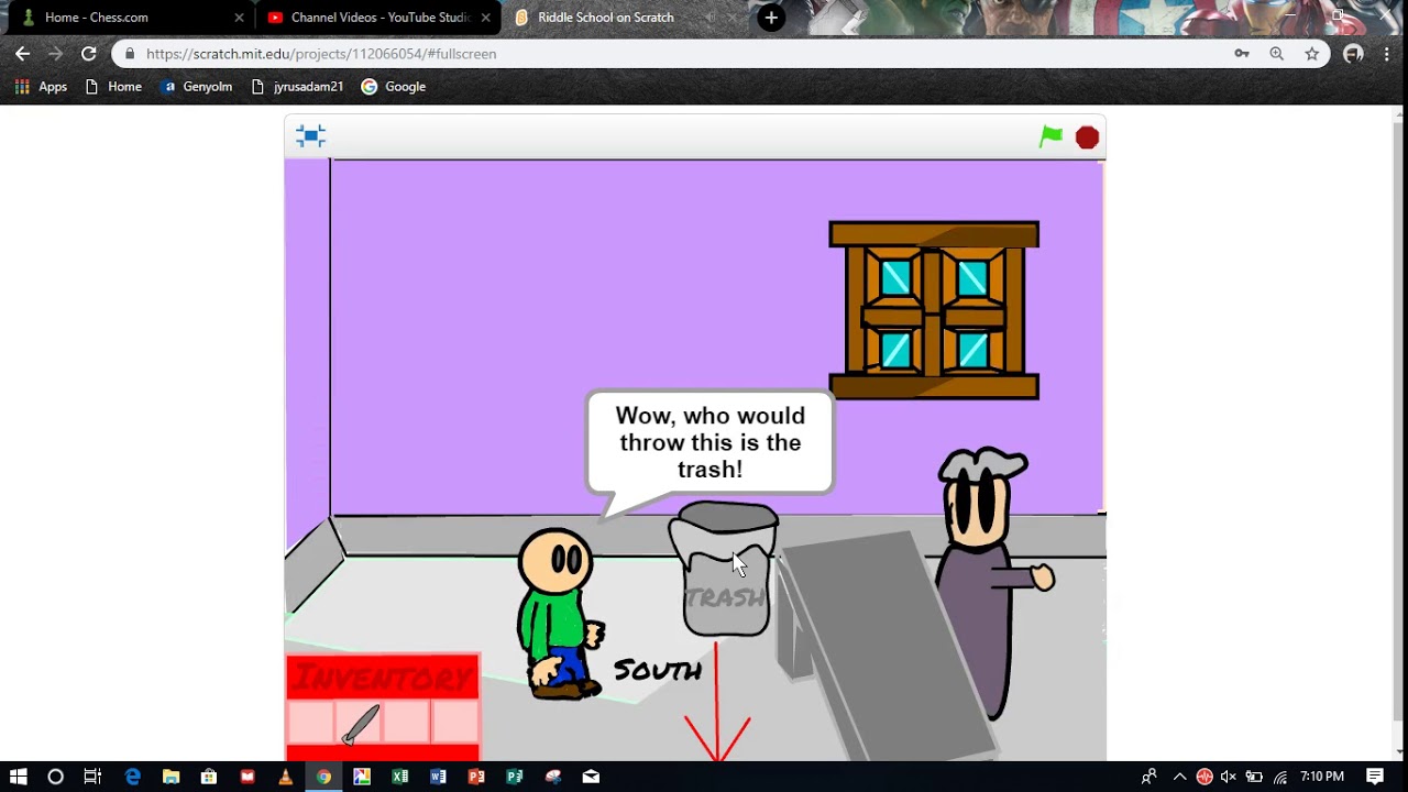 Riddle SCHOOL on SCRATCH - YouTube