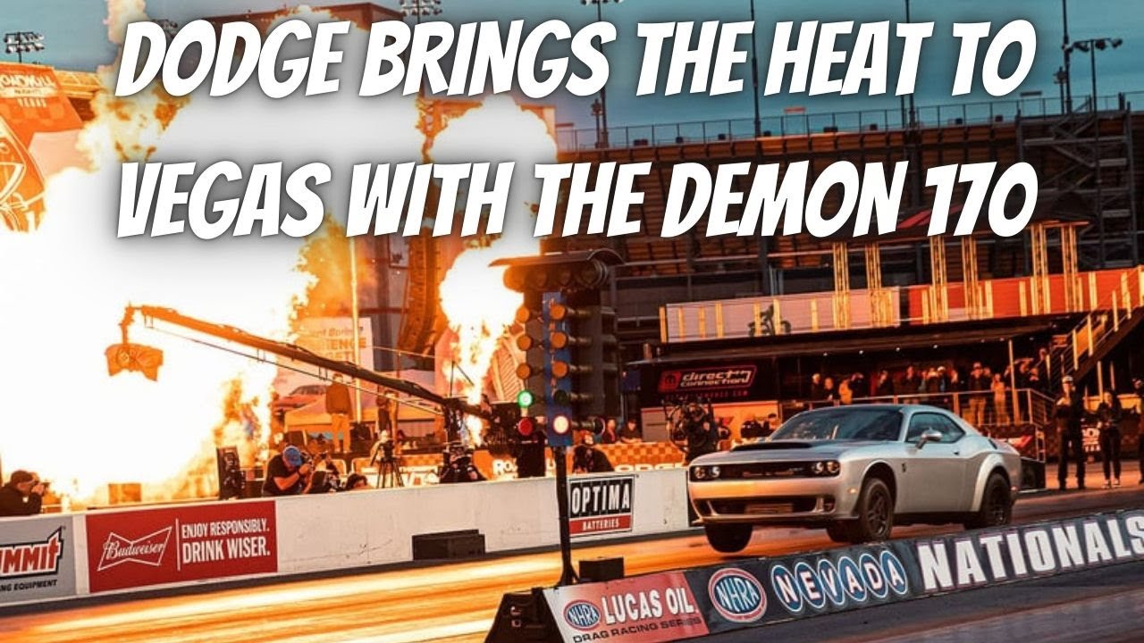 Dodge Demon 170 Unveiled at Roadkill Last Call Event in Las Vegas - YouTube