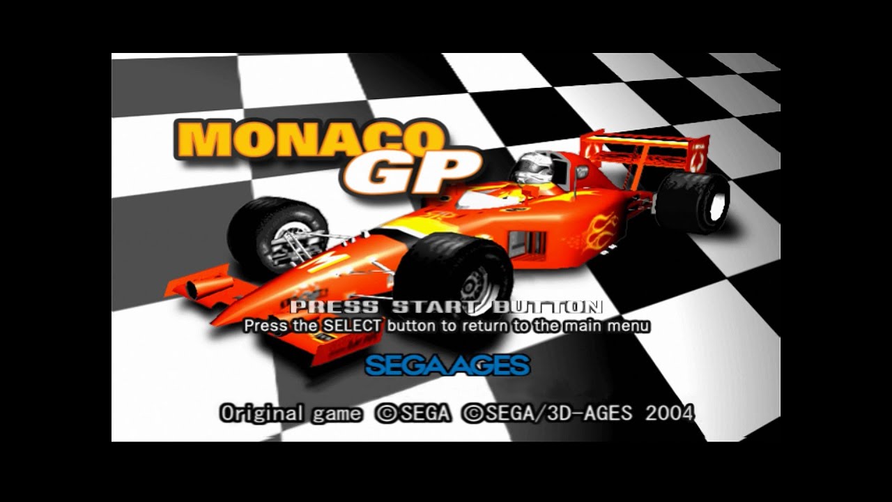 SEGA Classics Collection - PS2 - Monaco GP - Grand Prix Full ...