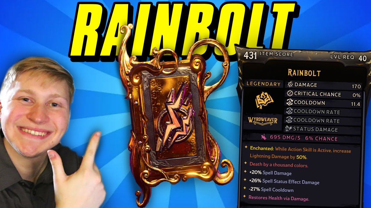 (RAINBOLT) DLC 1 Legendary Spell Guide | Tiny Tina's Wonderlands (Build ...