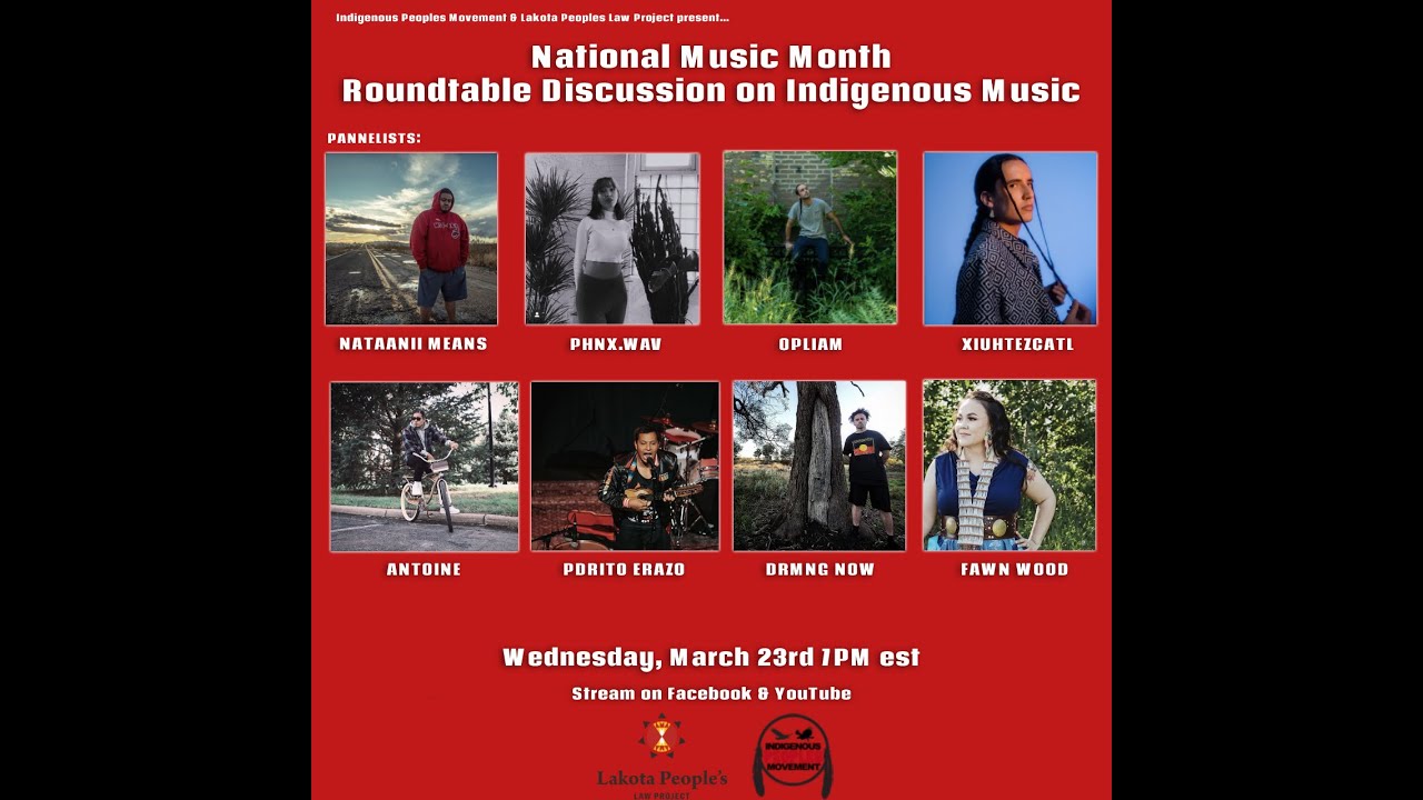 National Music Month: Indigenous Music | Virtual Sessions Live - YouTube