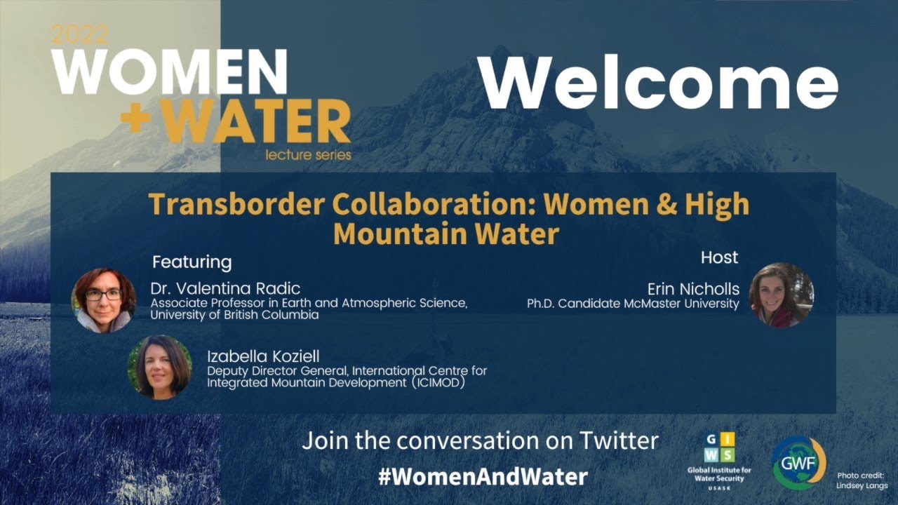 Women Plus Water 2022 - Transborder Collaboration: Women and High ...