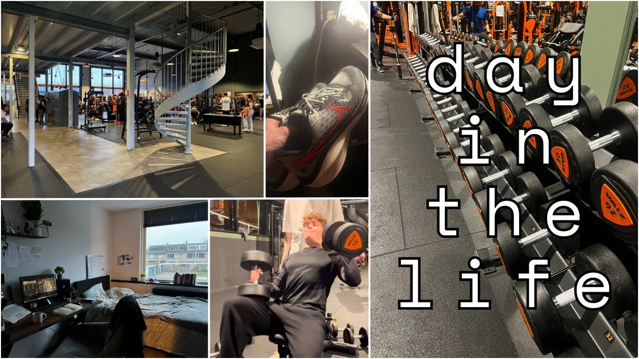 vlog van een 18 jarige op de grind - YouTube