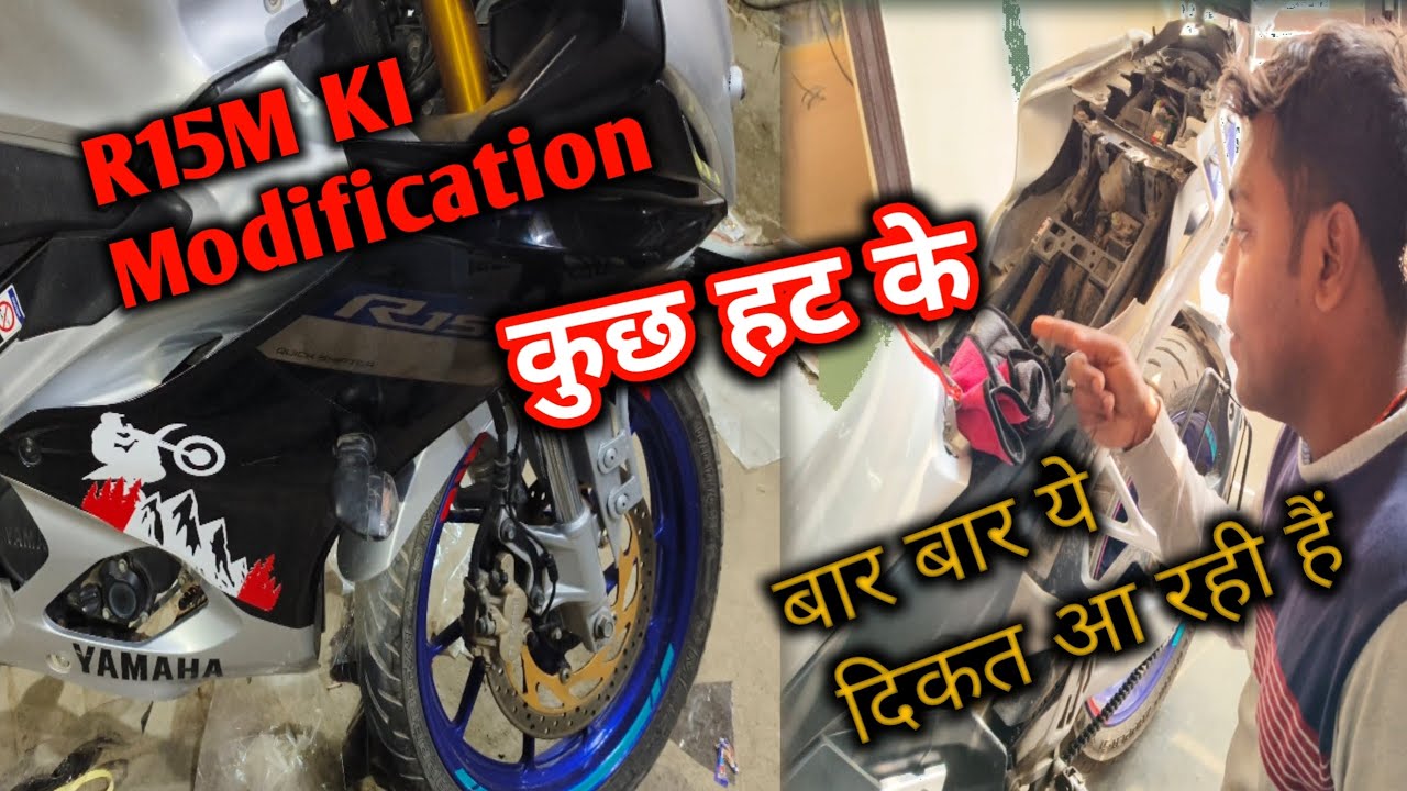 R15M KI MODIFICATION 2024 | R15m modified #modification - YouTube