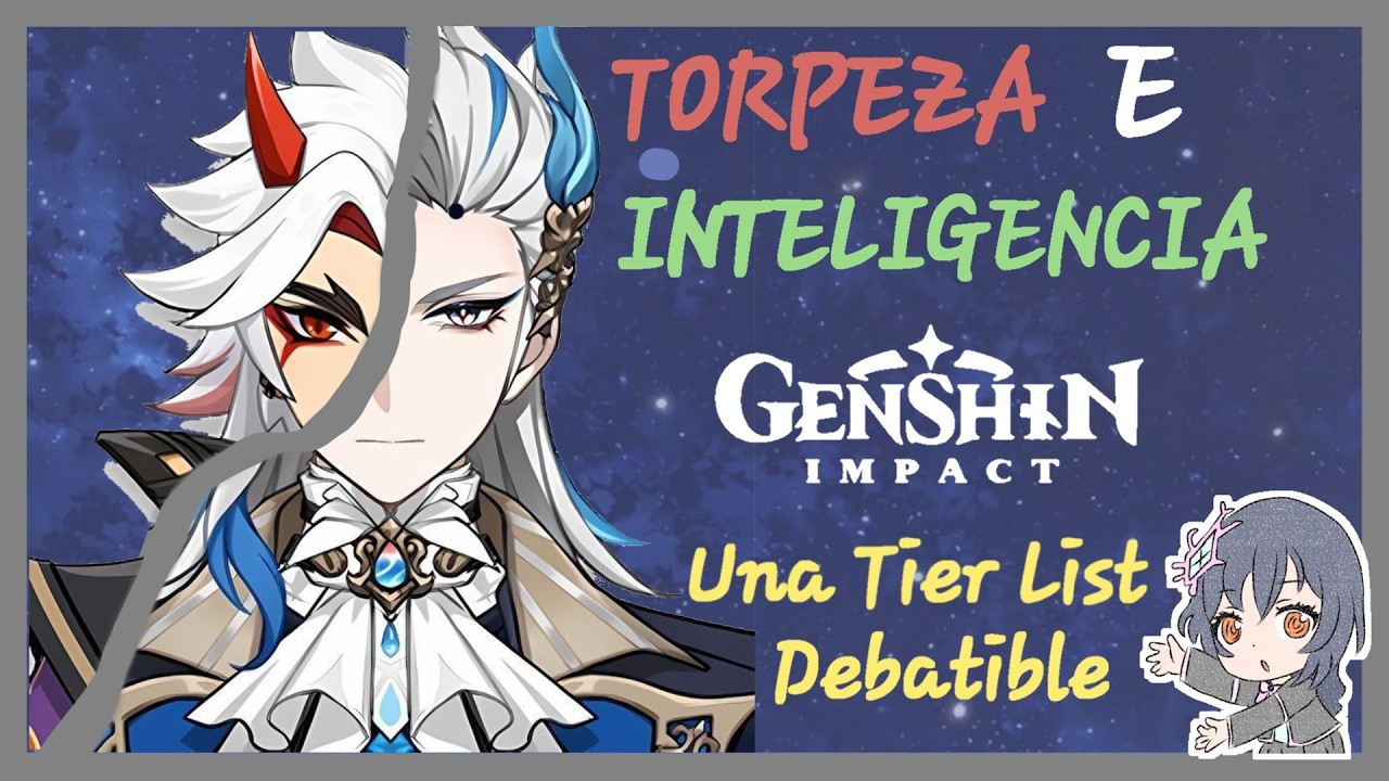 Del mas subnormal al mas inteligente - Tier list de IQ | Genshin Impact ...