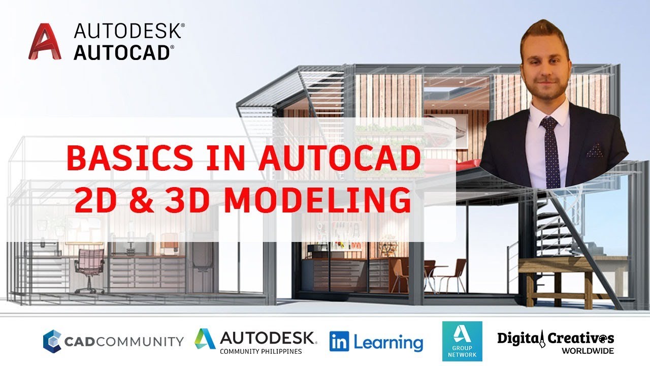 Basics in AutoCAD 2D & 3D Modeling - YouTube