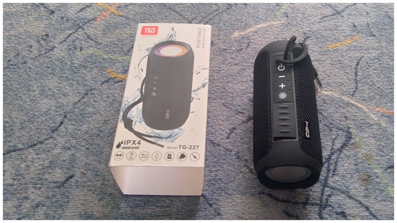 T&G TG-227| portable Speaker| портативная колонка - YouTube