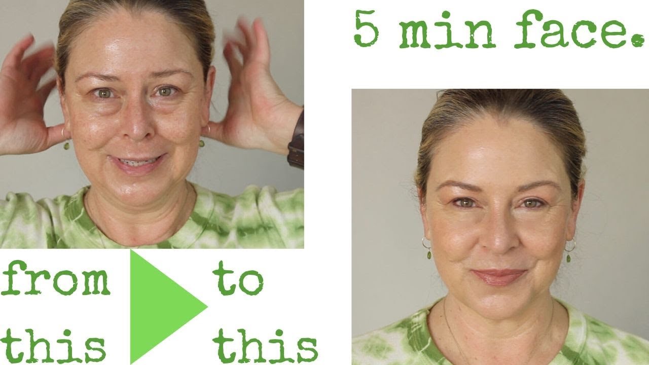 Tips & tricks for 5 minute full face of make-up. Gets the job done when ...