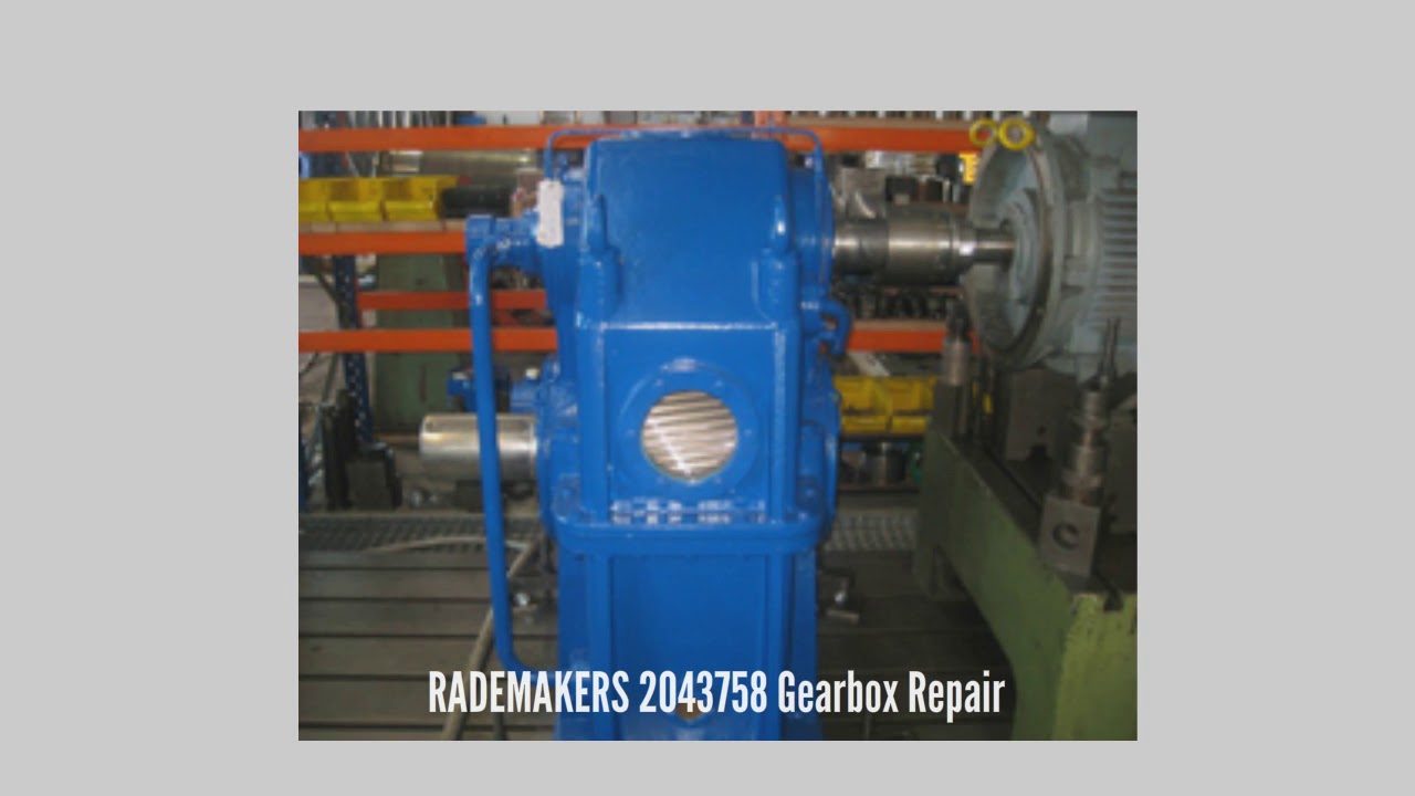 RADEMAKERS 2043758 Gearbox Repair - YouTube