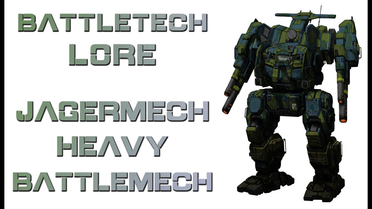 Battletech Lore - JagerMech Heavy Battlemech - YouTube
