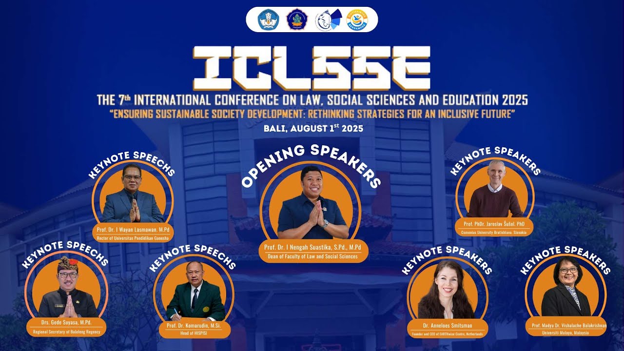 ICLSSE 2025 and OCEANS'S Universitas Pendidikan Ganesha - YouTube