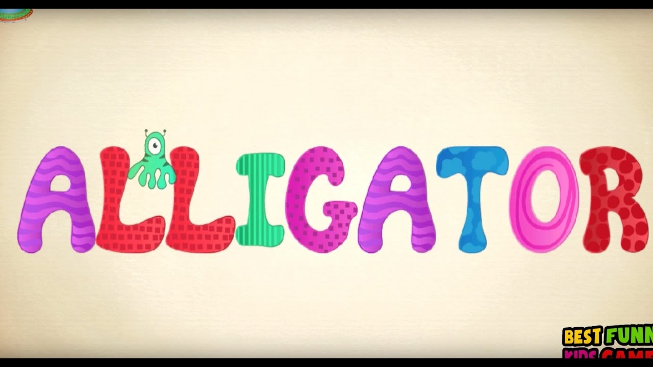Alligator - Wonster Words Learn Alphabet - YouTube
