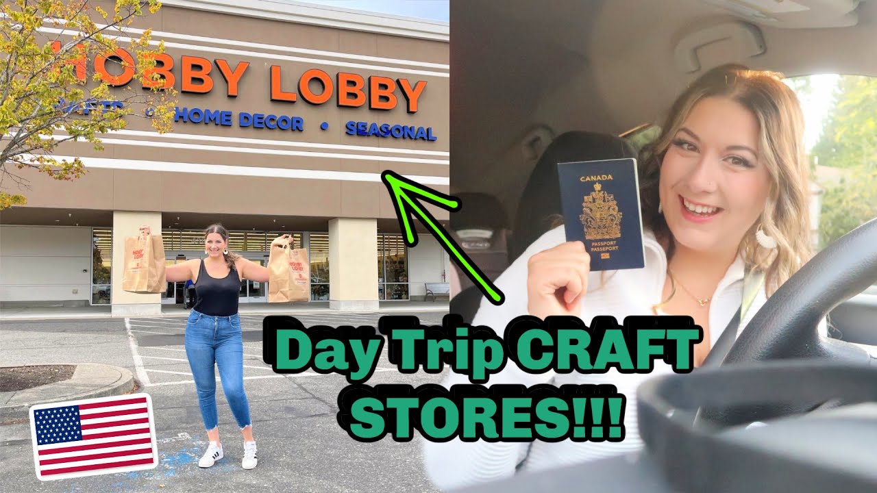 USA CRAFT STORE VLOG! - YouTube
