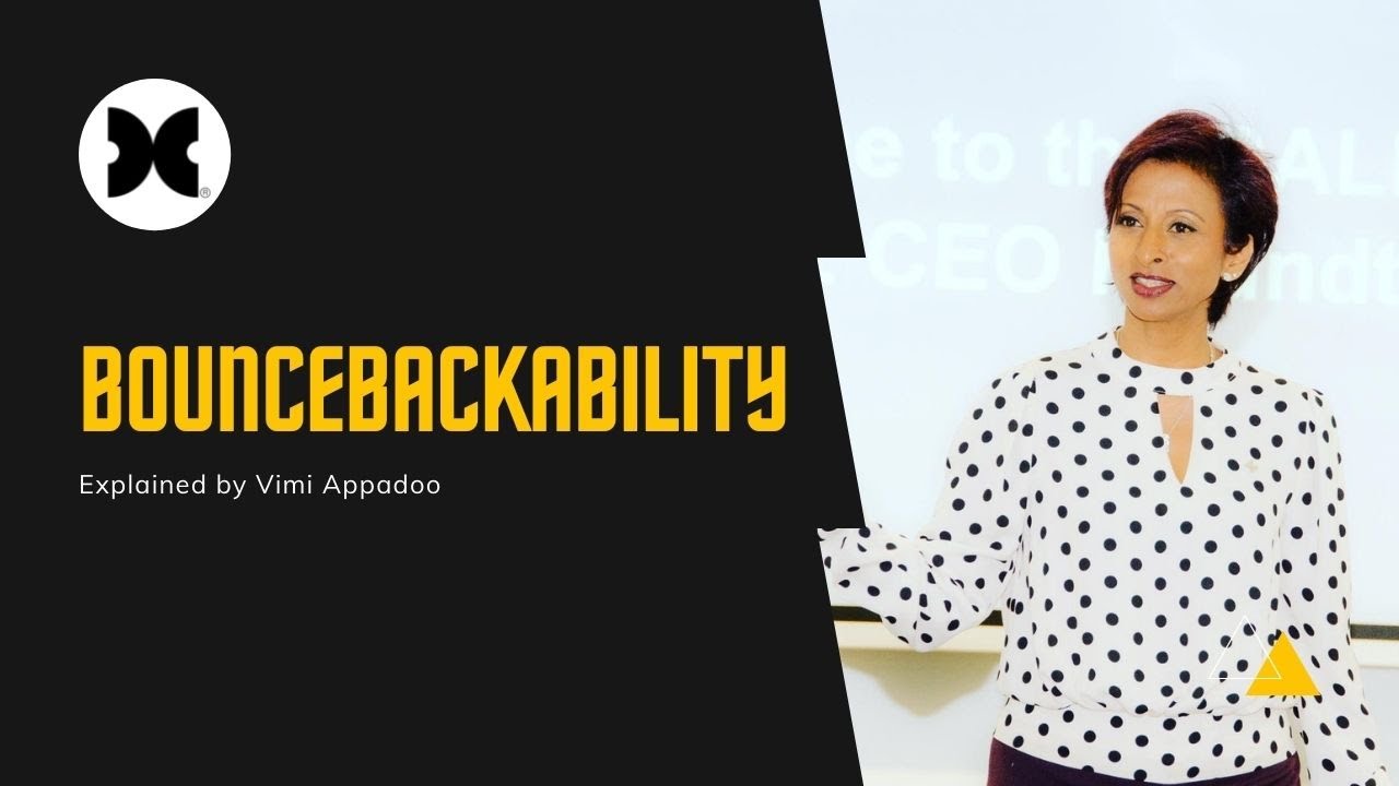 Bouncebackability by Vimi Appadoo - YouTube