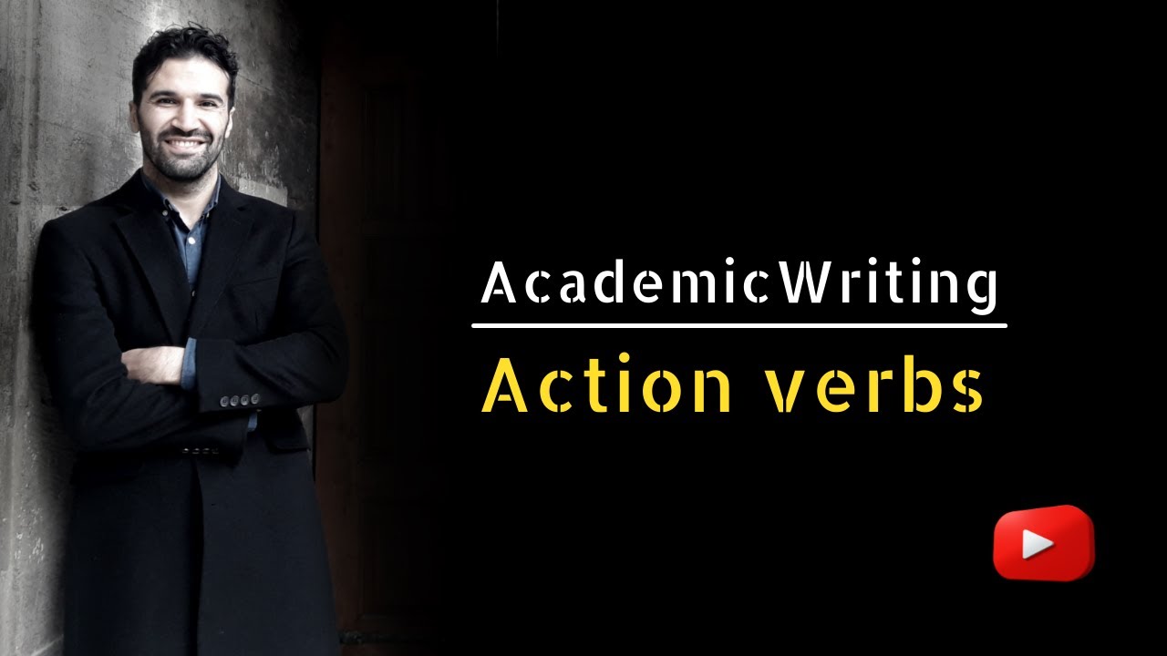 🔹 Academic Writing Tip: Action verbs - YouTube