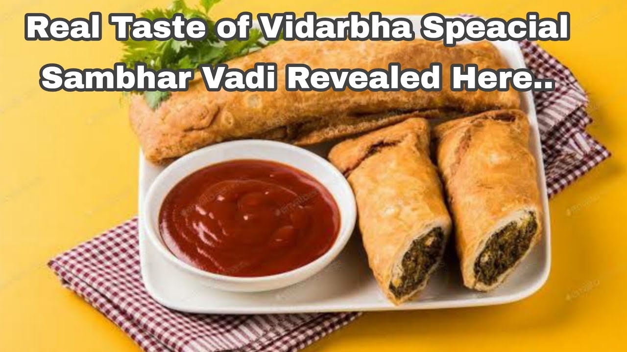 Kothimbir Vadi Recipe | Maharashtrian Snacks Recipe | Nagpur Vidarbha ...