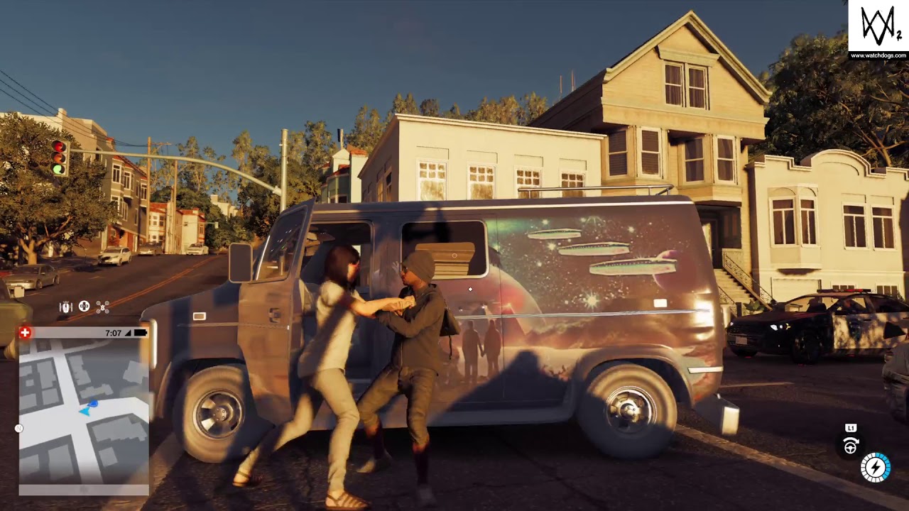 WATCH_DOGS® 2 bad luck npc - YouTube