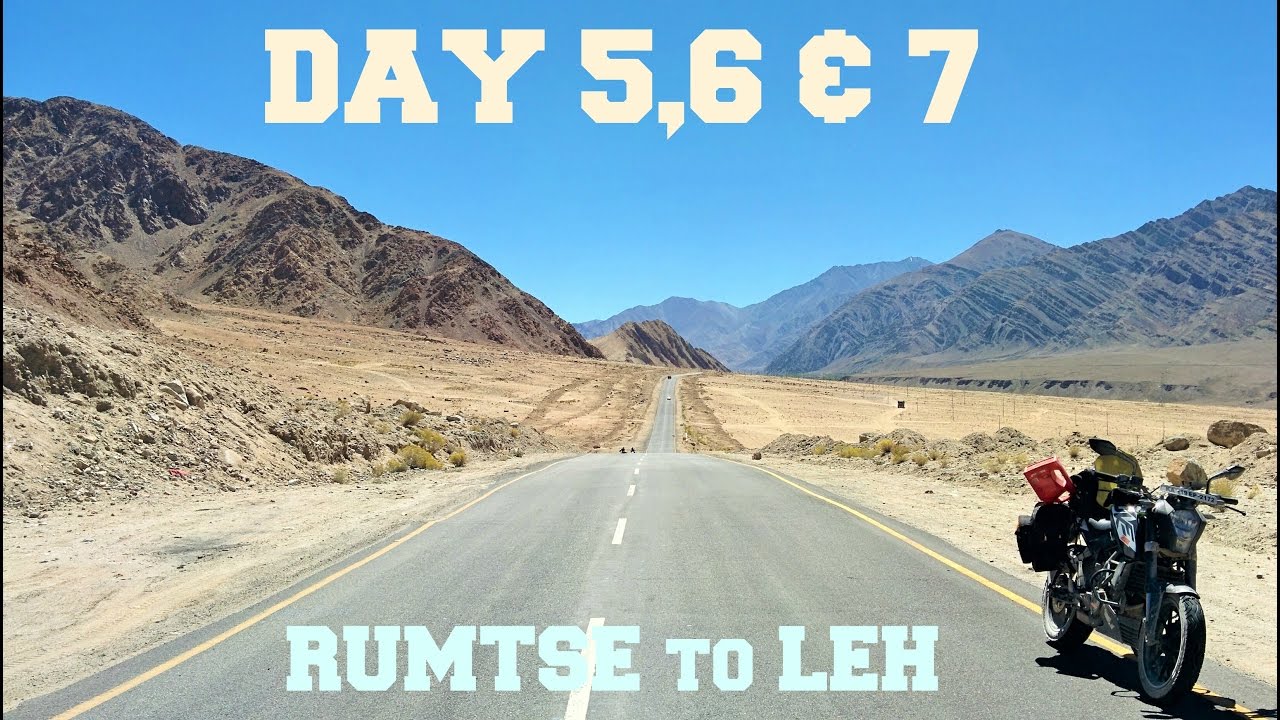 Himalaya Ride - Day 5,6 & 7 - Rumtse to Leh - YouTube