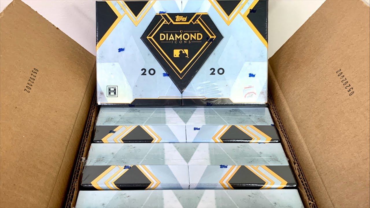 😍OPENING $2,500 PACKS OF BASEBALL CARDS! 2020 DIAMOND ICONS CASE BREAK ...