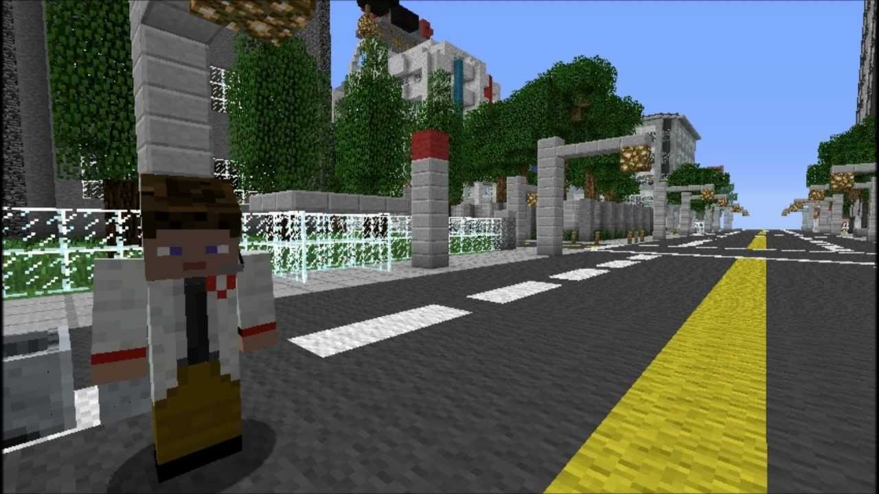 Minecraft Short: Car Chase (Part 2) - YouTube