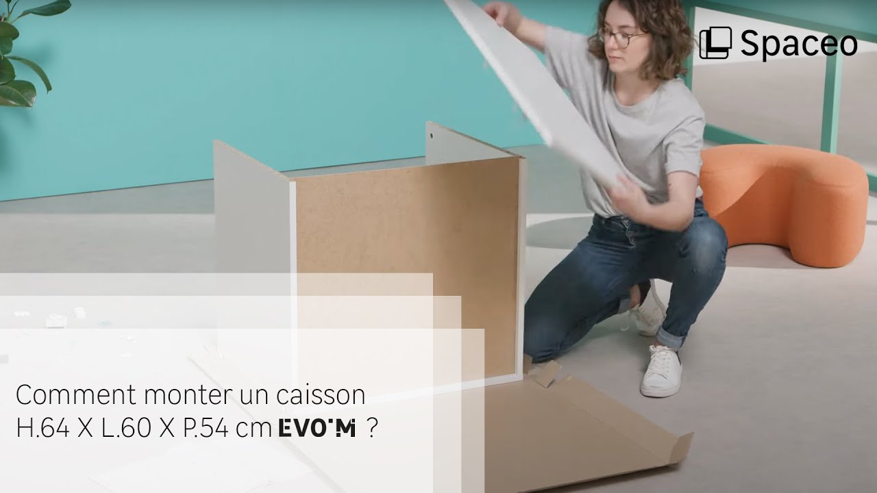 🔨 TUTO - Comment monter un caisson H.38 / L.60 / H102,4 X L.60 X P.54 ...