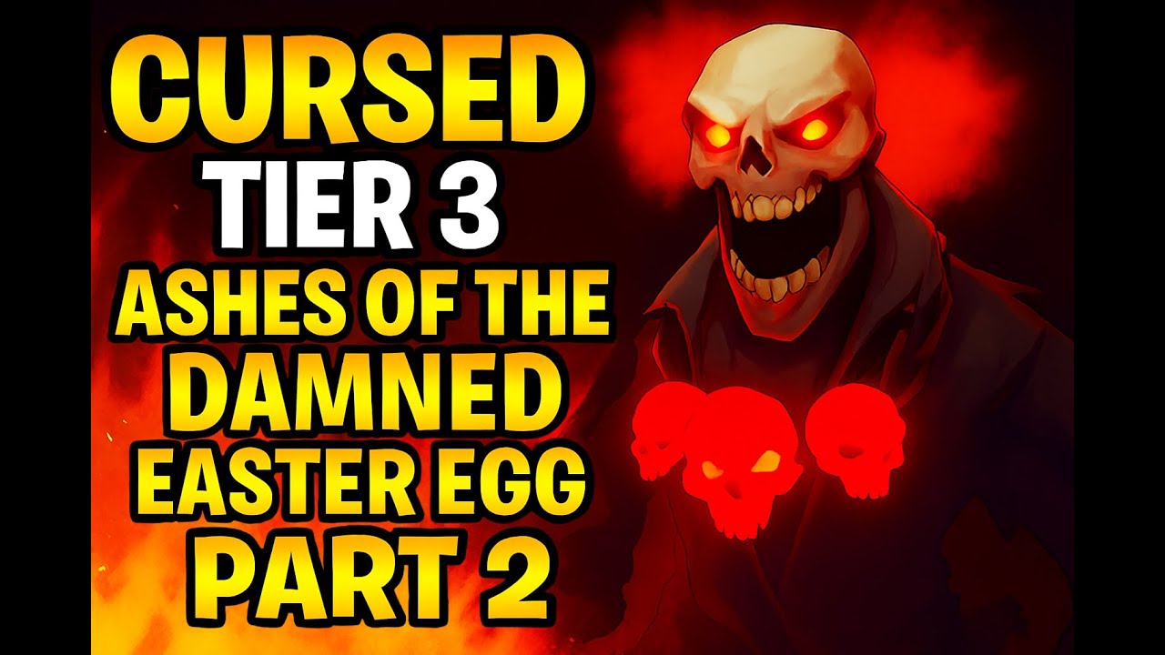 Black Ops 7 Cursed Tier 3 Ashes of The Damned EASTER EGG (part 2) - YouTube
