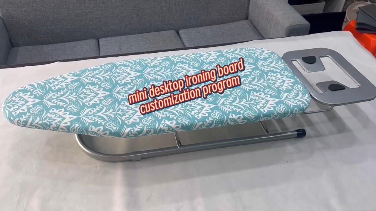 mini desktop ironing board customization program - YouTube