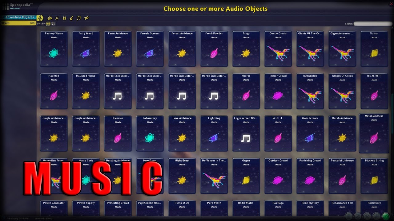 Spore - Mod Trilogy Of Life Music - YouTube