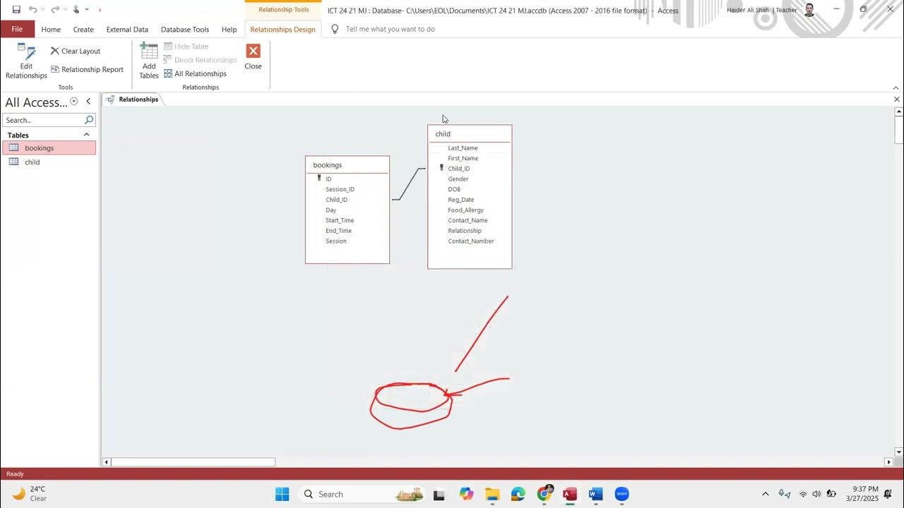 ICT MJ 2024 P2 MS Access Form & Radio Buttons - YouTube