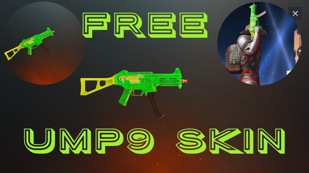 Get Ump9 skin in iphone free..!Pubg mobile...! - YouTube