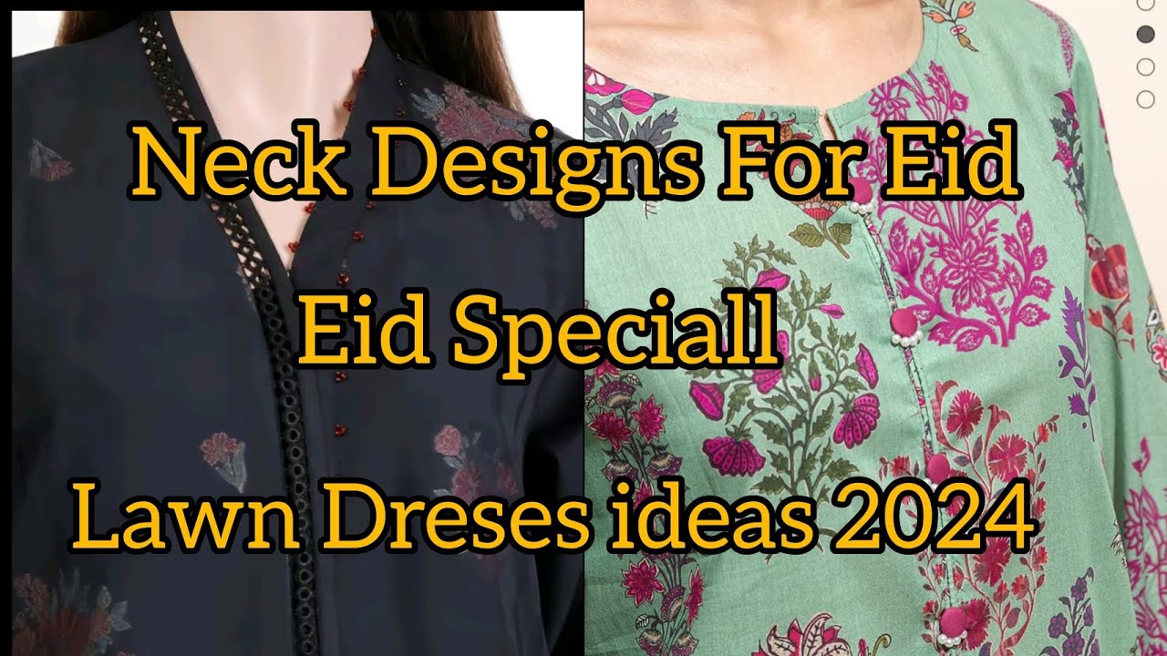 New Neck Design 2024| Neck Design For Girls| Gala Design 2024| Lawn ...