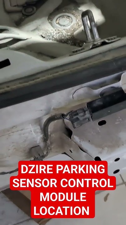 Parking sensor control module location - YouTube