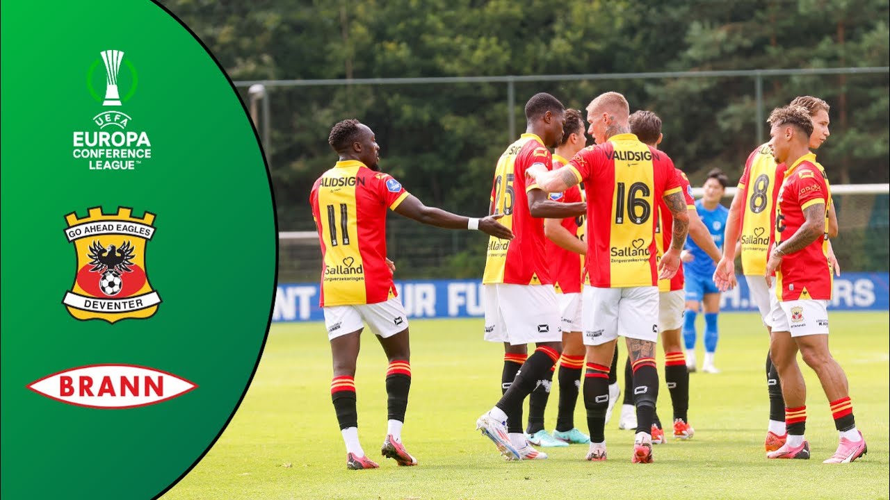 Go Ahead Eagles vs SK Brann | UEFA Conference League 2024/2025 - YouTube