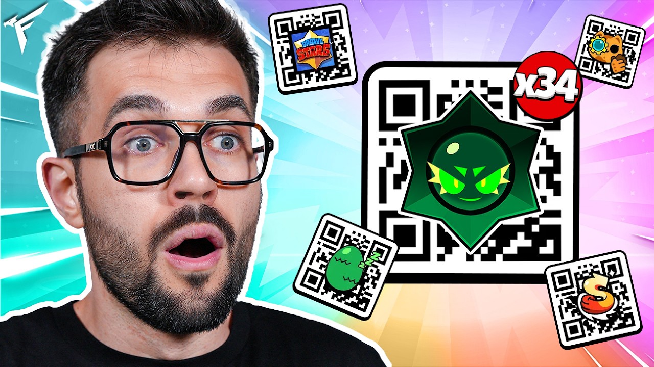 34 CAOS DROP + TUTTI I QR 2026💣Brawl Stars - YouTube